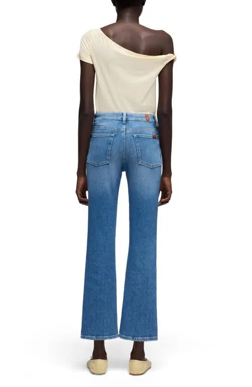 7 For All Mankind Crop Bootcut Jeans