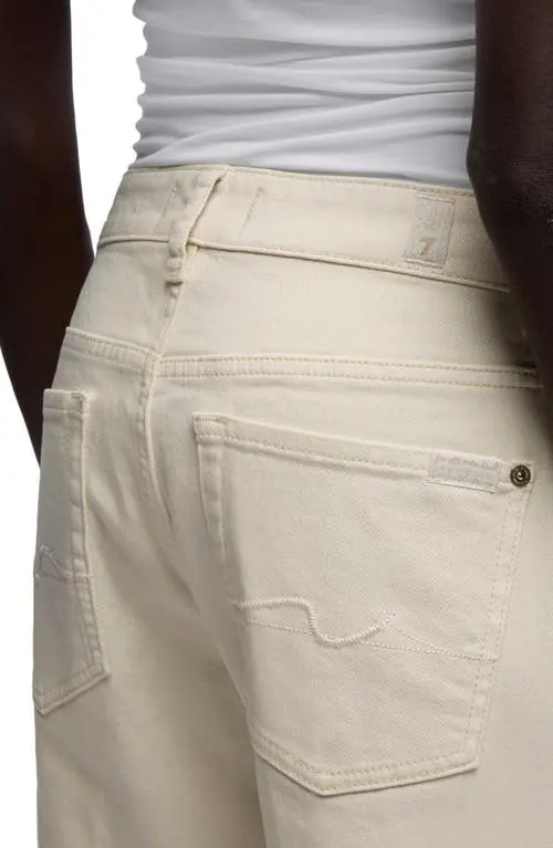 7 For All Mankind Calie Mid Rise Straight Leg Jeans