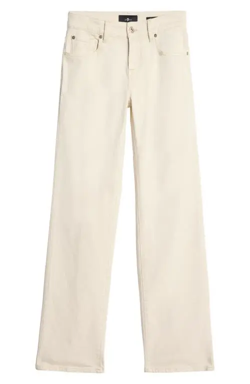 7 For All Mankind Calie Mid Rise Straight Leg Jeans