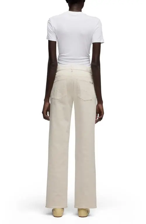 7 For All Mankind Calie Mid Rise Straight Leg Jeans