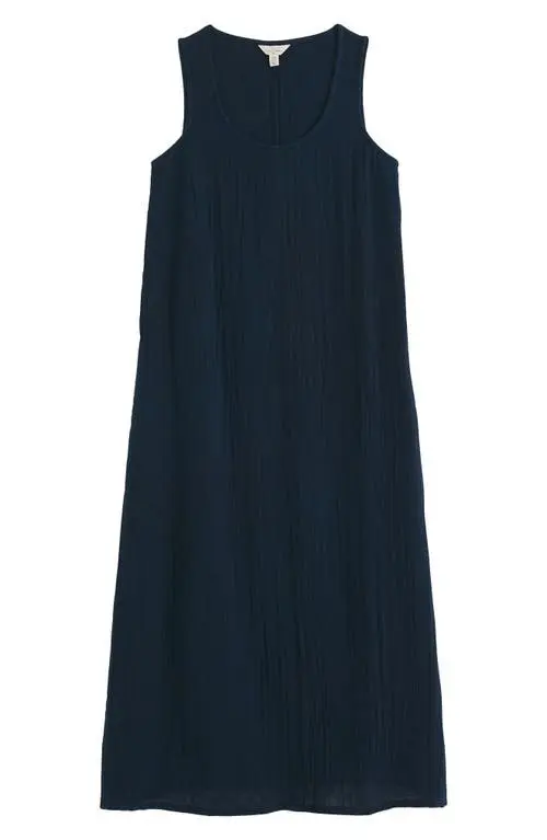 SEASALT CORNWALL Sleeveless Organic Cotton Dress - Maritime