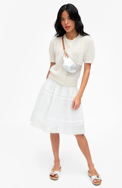 Clare V. Petit Metallic Leather Belt Bag