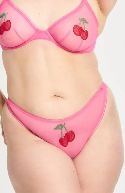 SAVAGE X FENTY Cherry Nouveau Thong