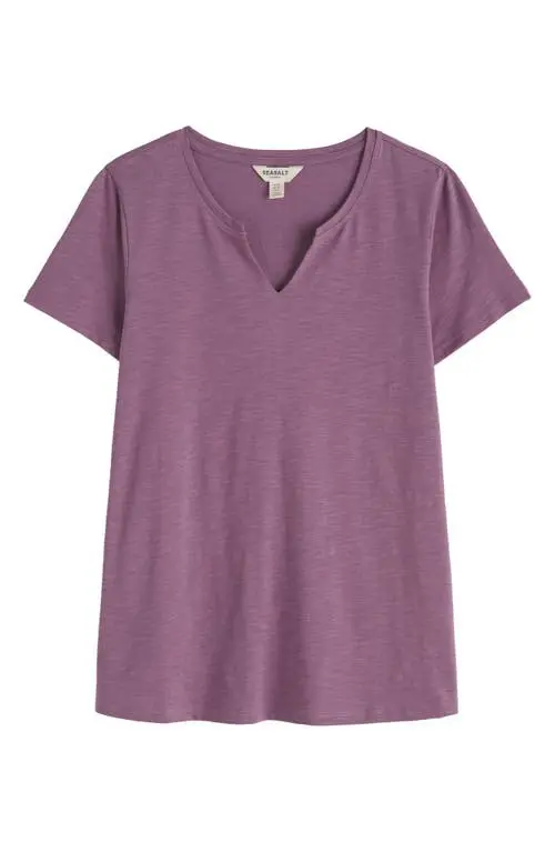 SEASALT CORNWALL Kellow Organic Cotton V-neck T-shirt