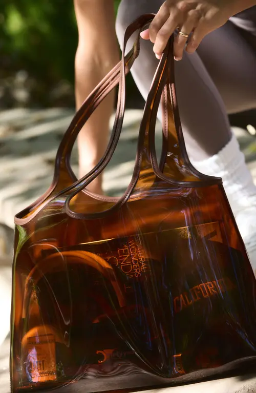 THIRTY YEARS Jelly Clear Tote