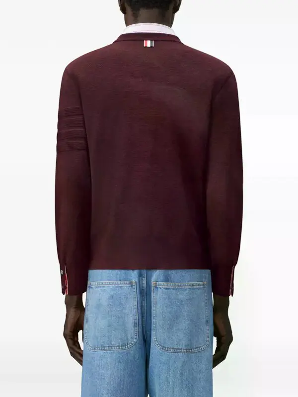Thom Browne 4-bar Ottoman Milano-stitch Sweater