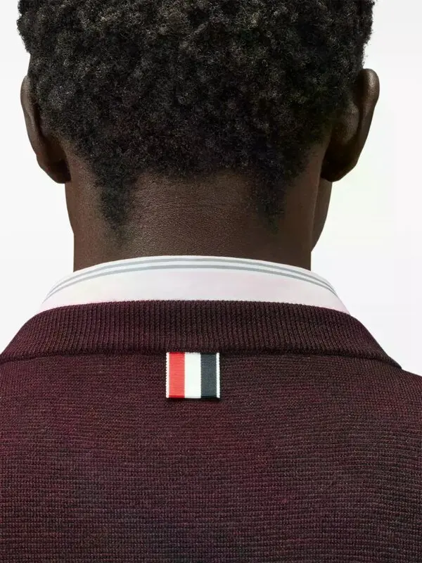 Thom Browne 4-bar Ottoman Milano-stitch Sweater