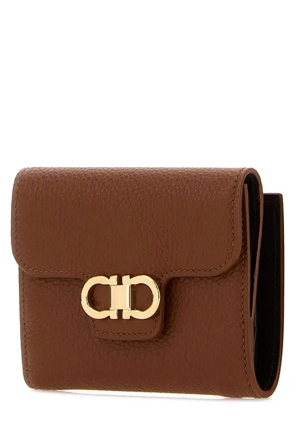 FERRAGAMO Caramel Leather Wallet