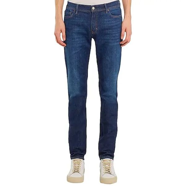 Acne Studios River Dark Cotton Denim Jeans