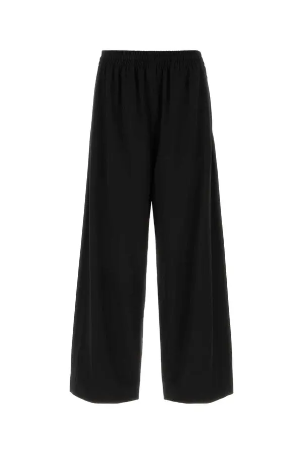 Gucci Twill Wide-leg Pant - Black