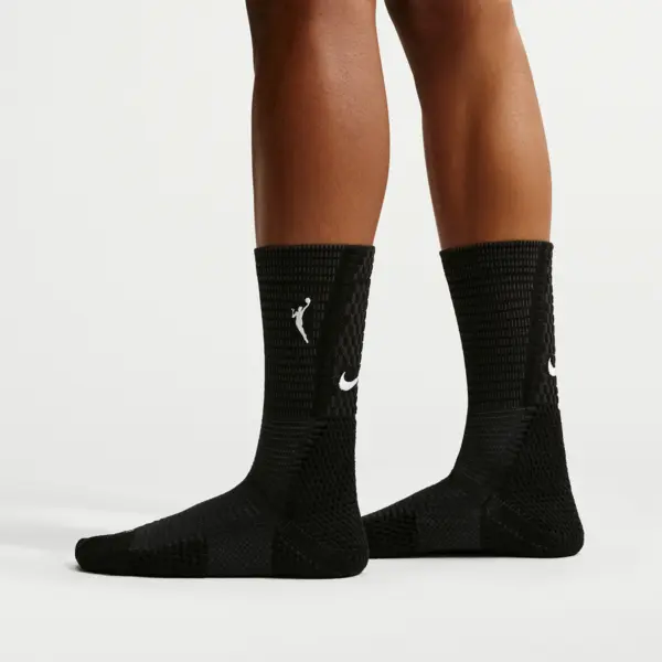 Nike Dri-fit Adv Wnba Cushioned Crew Socks - Black
