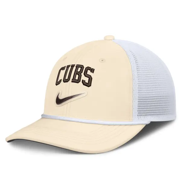 Nike Chicago Cubs Trucker Hat - White