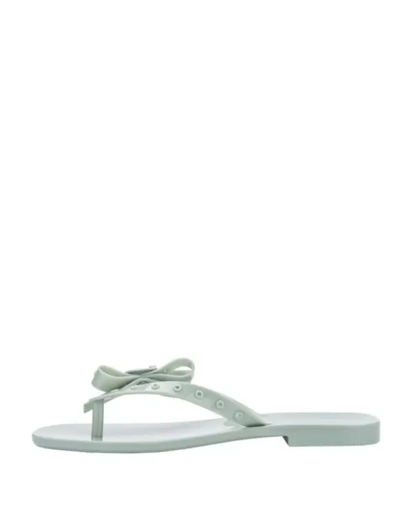 Melissa Harmonic Squared Flip Flop Sandals - Green