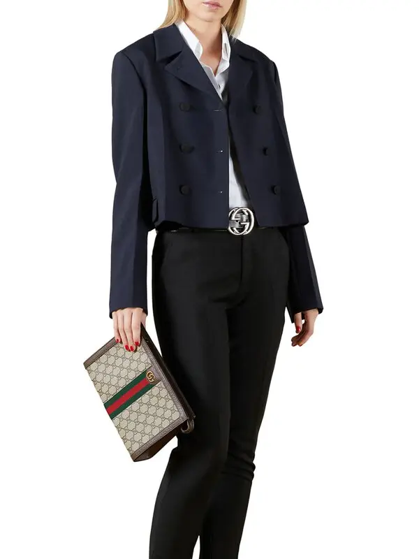 Gucci Ophidia Gg Pouch Medium Size