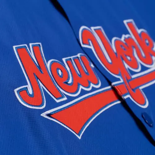 Mitchell & Ness New York Mets Full-snap Hooded Coaches Jacket