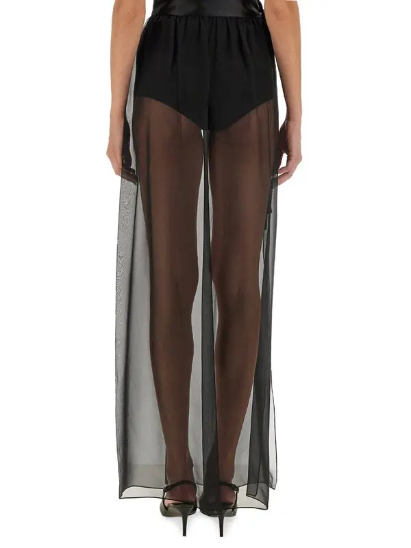 Dolce & Gabbana Silk Chiffon Maxi Skirt