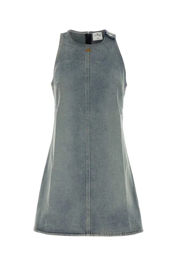 COURREGES Denim Mini Dress - Blue
