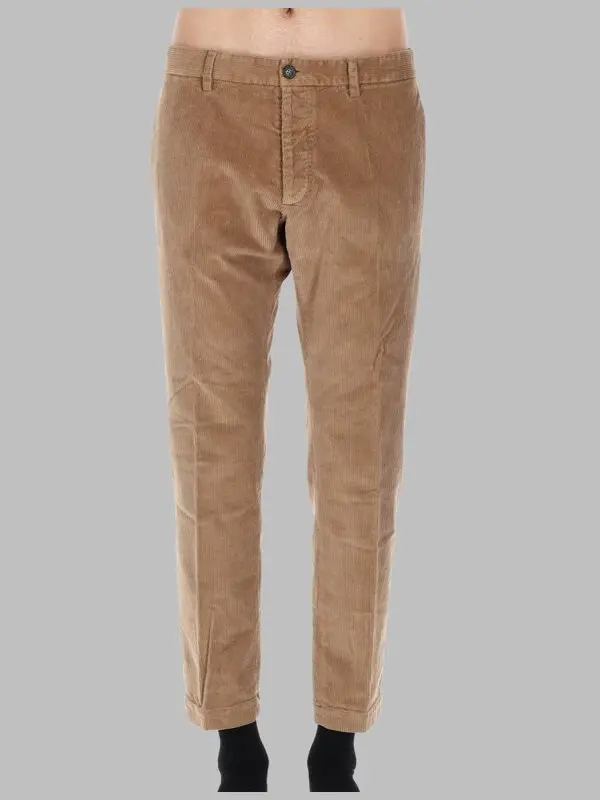 Dsquared2 Ribbed Velvet Trousers - Multicolor