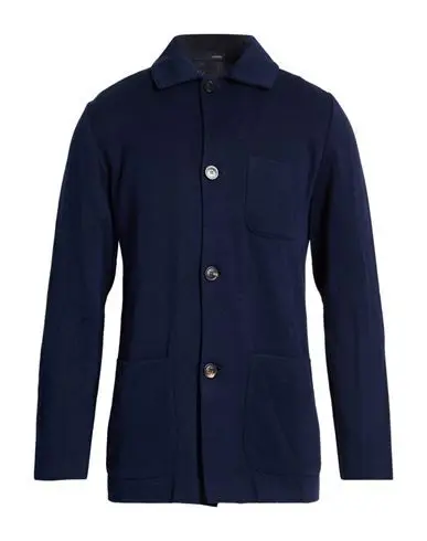 LARDINI Cardigan Size Cotton - Navy