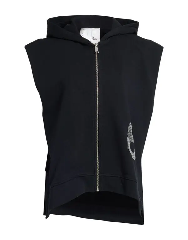 8PM Cotton Sweatshirt With Crystals