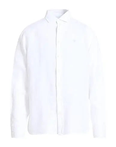 HACKETT Shirt Size Linen - White