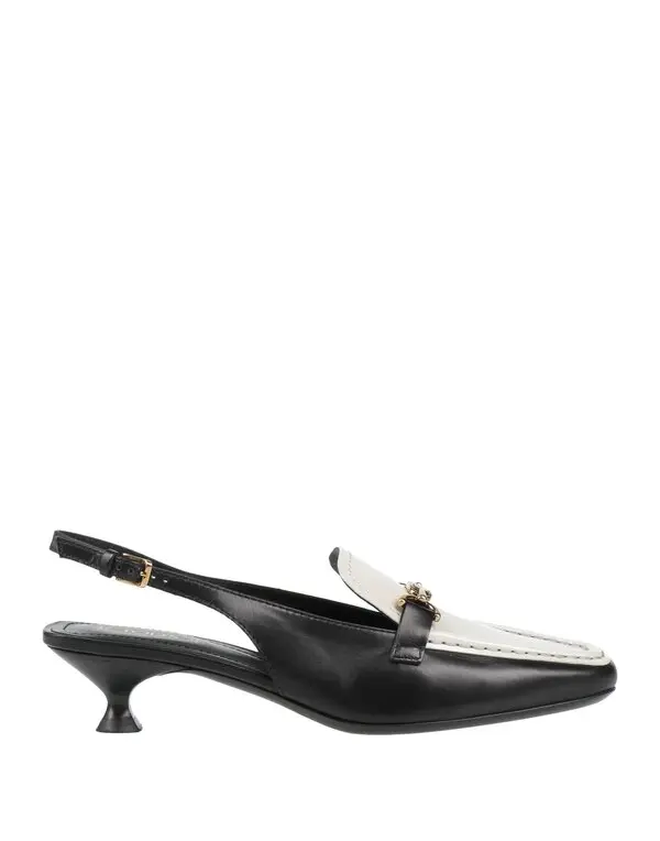 TOD'S Slingback Pumps In Calfskin With Embellished Detail