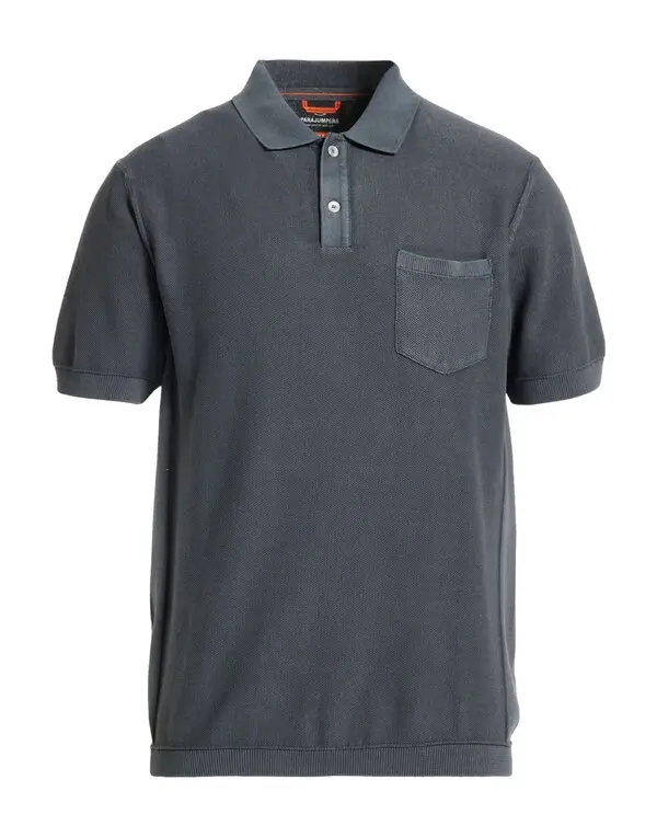 PARAJUMPERS Polo Shirt Size Cotton - Grey