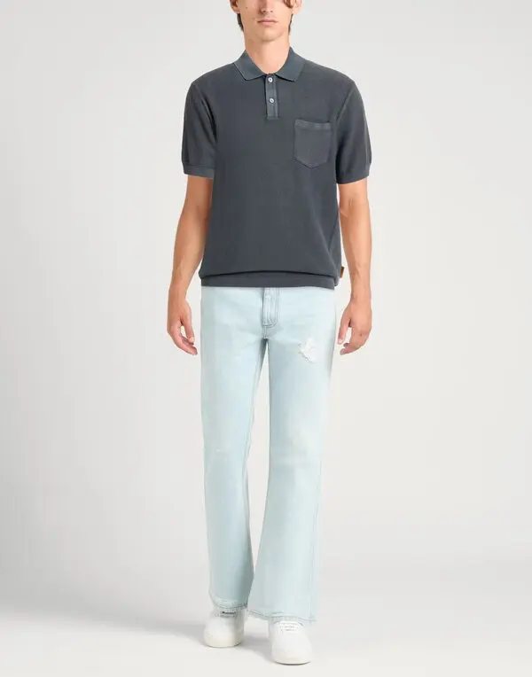 PARAJUMPERS Polo Shirt Size Cotton - Grey