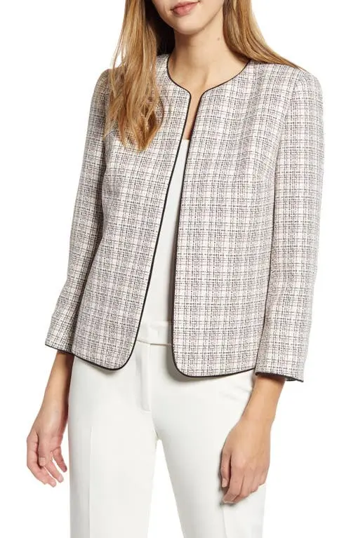 Anne Klein Plaid Jacket