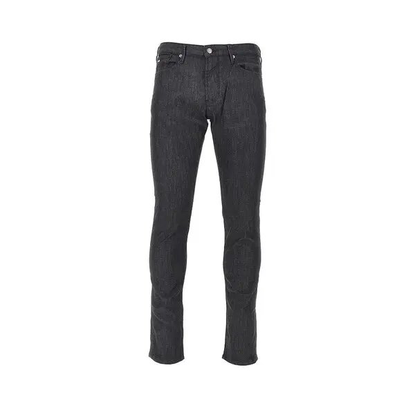 Emporio Armani J06 Slim Fit Stretch Denim Jeans - Black