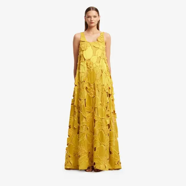 LEO LIN Charlene Embellished Gown