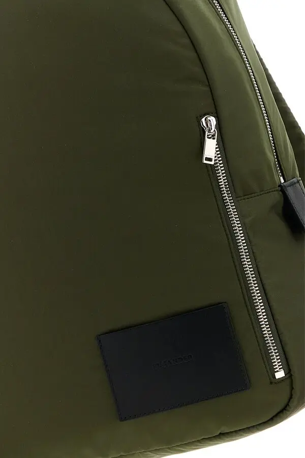 JIL SANDER Olive Fabric Urban Backpack