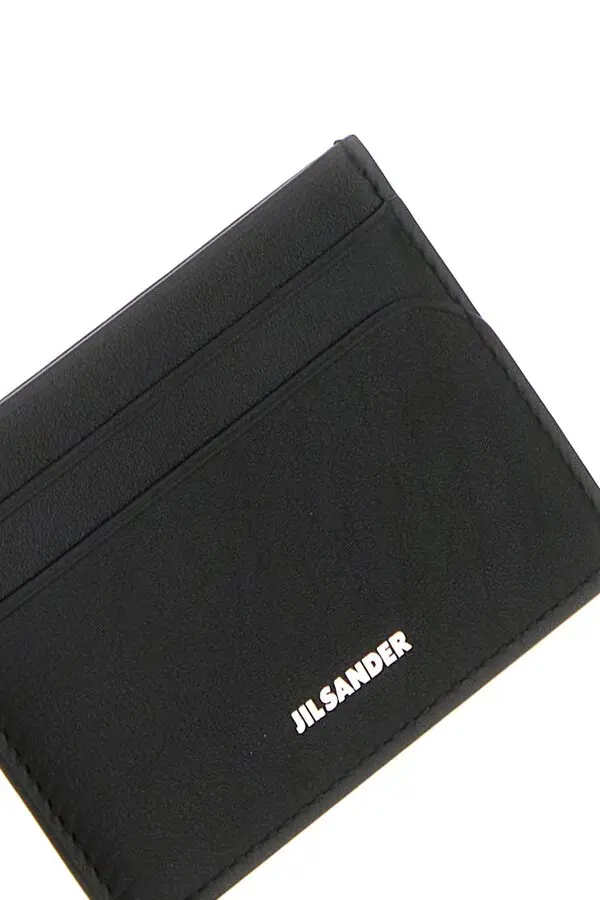 JIL SANDER Leather Card Holder