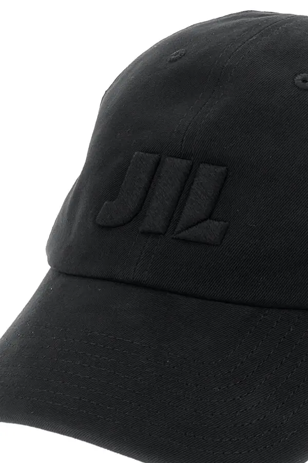JIL SANDER Twill Baseball Cap