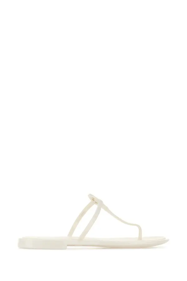 Tory Burch Leather Mini Miller Thong Slippers