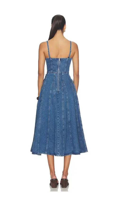 long denim dress Wrangler Women's Retro Maxi Dress, XL and functional side pockets Suits Neck Size:18.5 Mermaid Dress Semi Dresses