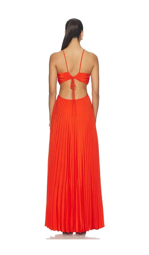 A.L.C. Moira Maxi Dress - Orange