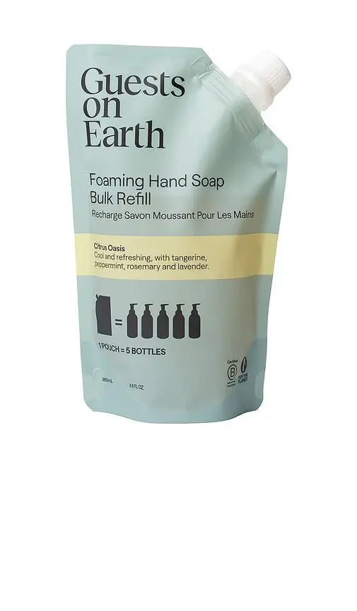 GUESTS ON EARTH Foaming Hand Soap Bulk Refill - Beauty: Na