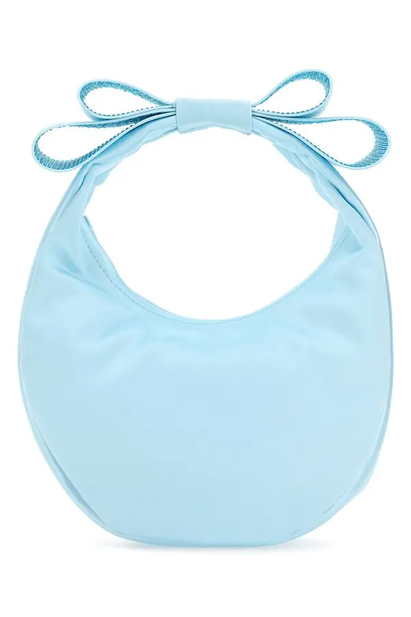 MACH&MACH Pastel Light Satin Small Handbag
