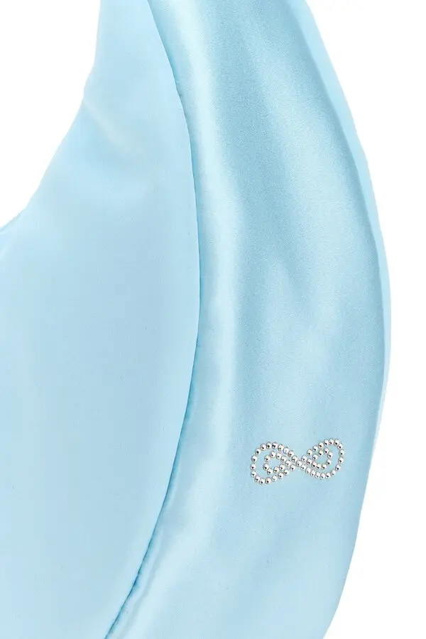 MACH&MACH Pastel Light Satin Small Handbag