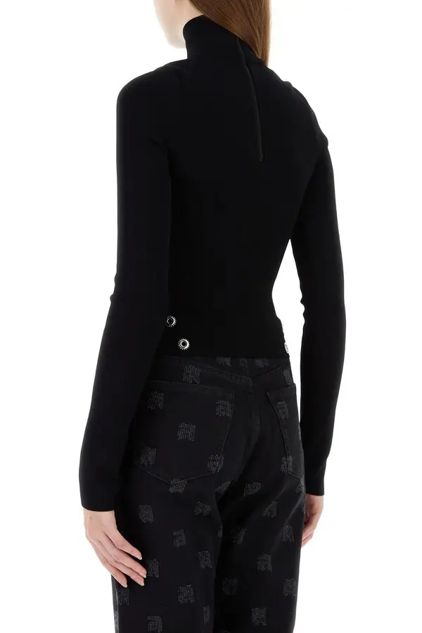 Off-White Viscose Blend Top