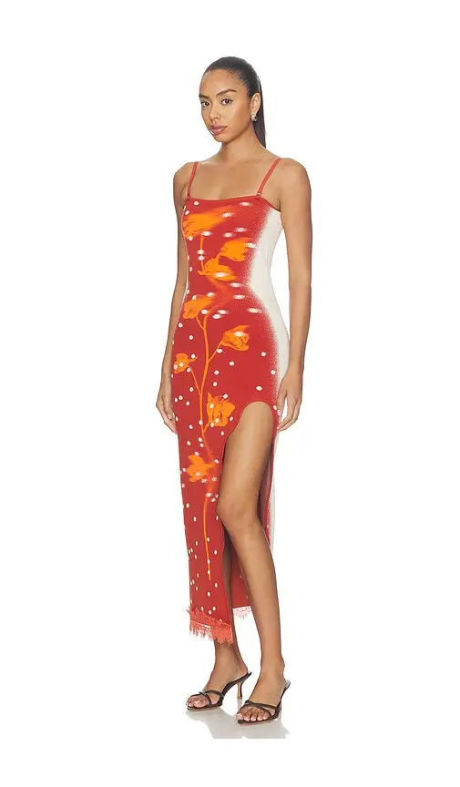 Ph5 Iris Maxi Tank Dress - Orange