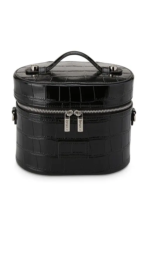ETOILE COLLECTIVE Oval Vanity Case - Black