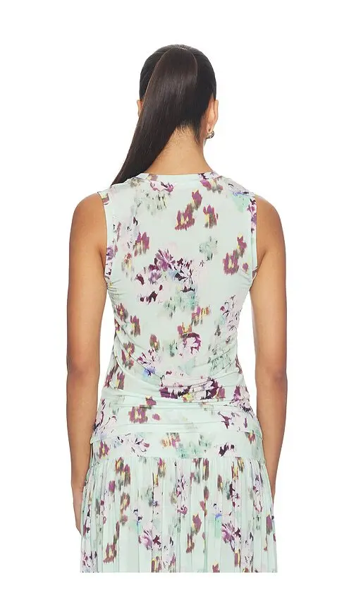 Ulla Johnson Sleeveless Jersey Top - Blue
