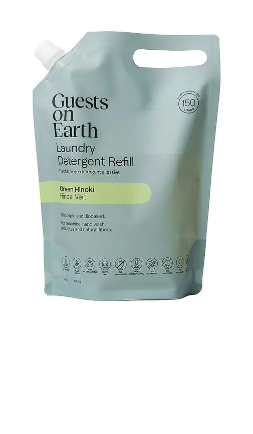 GUESTS ON EARTH Laundry Detergent Bulk Refill - Green Hinoki
