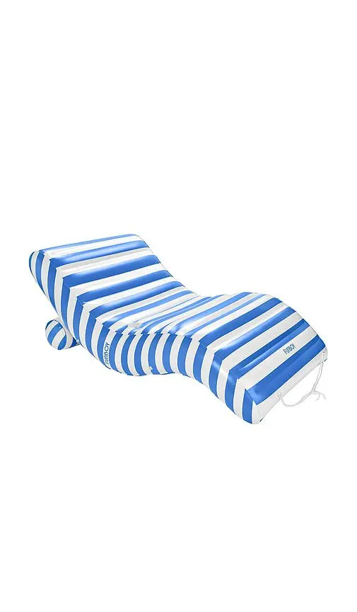 FUNBOY Chaise Lounger In Blue,white