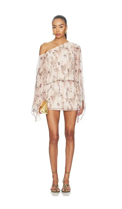 Superdown Lore Mini Dress - Leopard Print