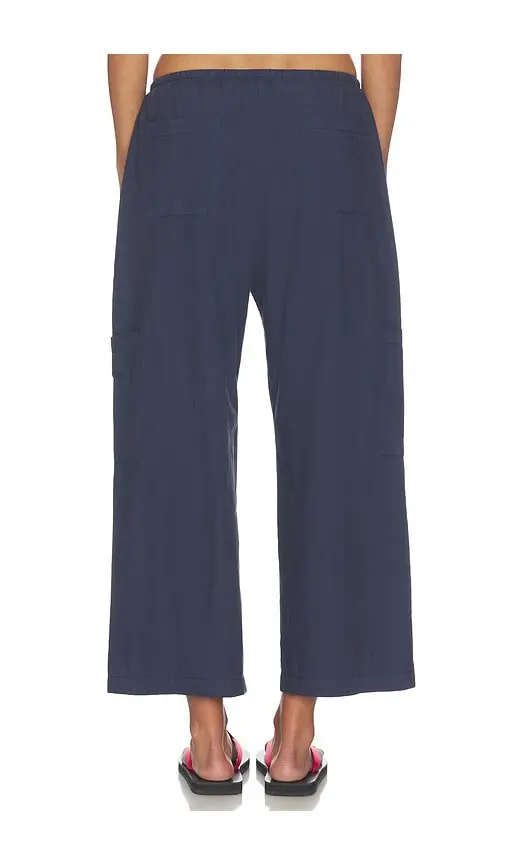 Donni. The Pop Drawstring Cargo Pant