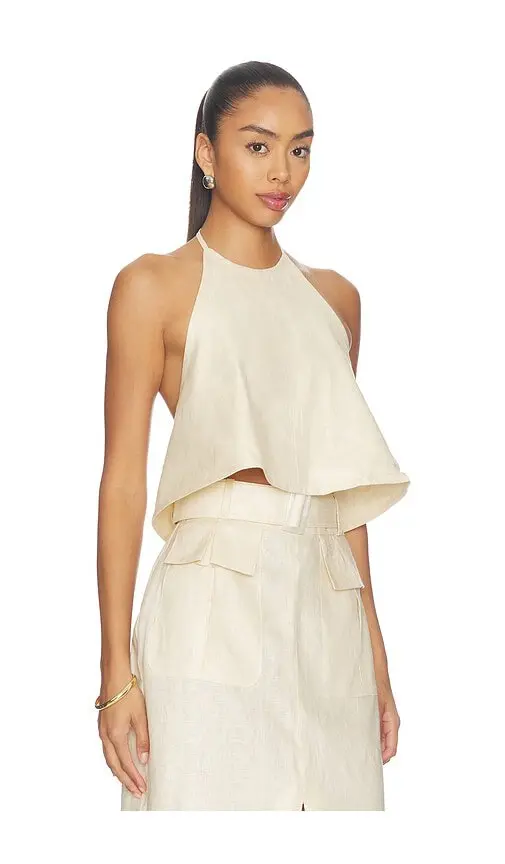 Matthew Bruch Halterneck Tie Top