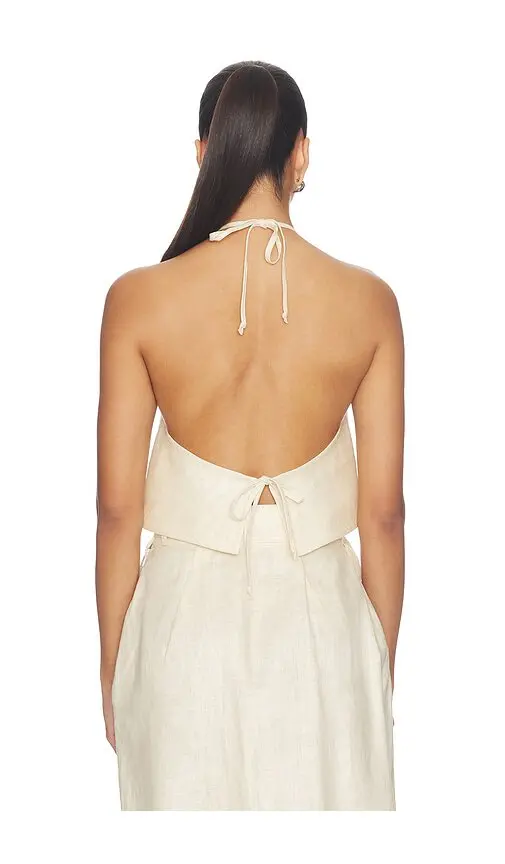 Matthew Bruch Halterneck Tie Top